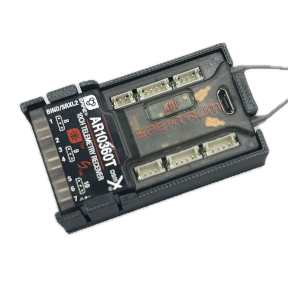 Spektrum AR10100T Receiver Mount For RC Airframes – Approach RC Concepts